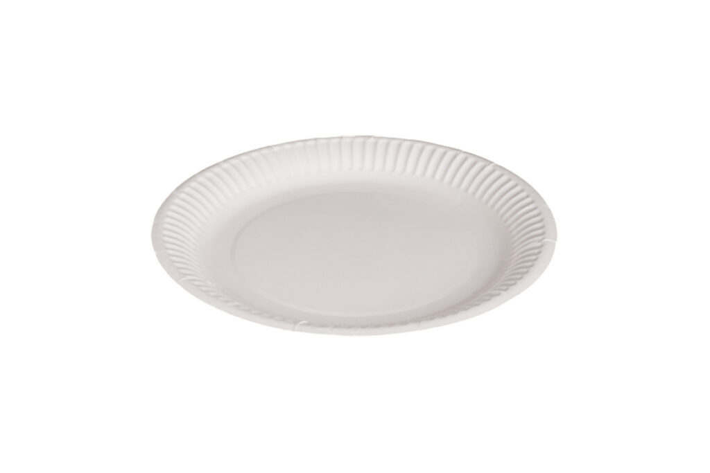 ΠΙΑΤΑ ΧΑΡΤΙΝΑ ΛΕΥΚΑ 23cm FSC 20X50ΤΕΜ | Komotrade.gr