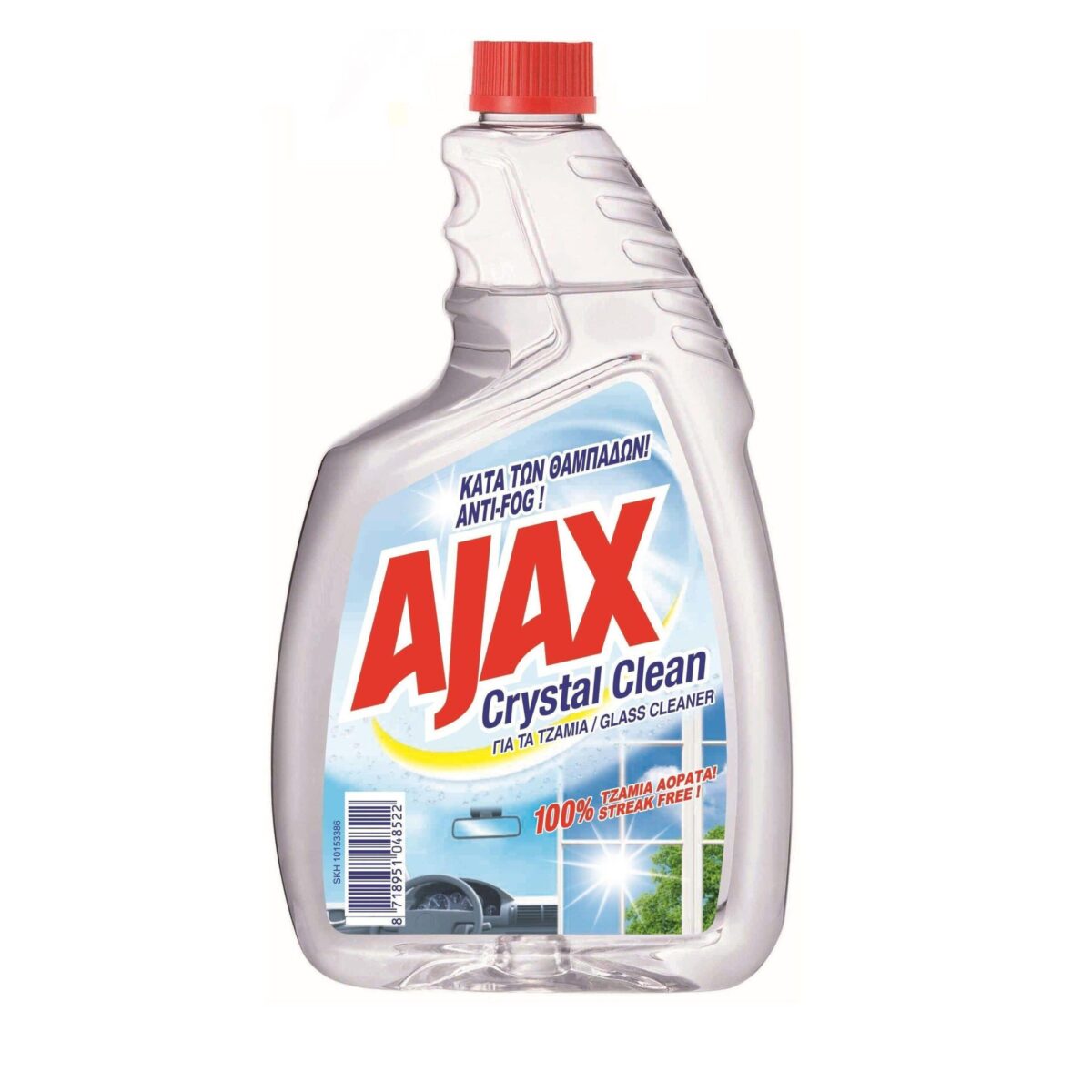 ΑΖΑΧ ΥΓΡΟ ΤΖΑΜΙΩΝ CRYSTAL CLEAN ΑΝΤΑΛΛΑΚΤΙΚΟ 750ML (12ΤΜΧ/KIB ...